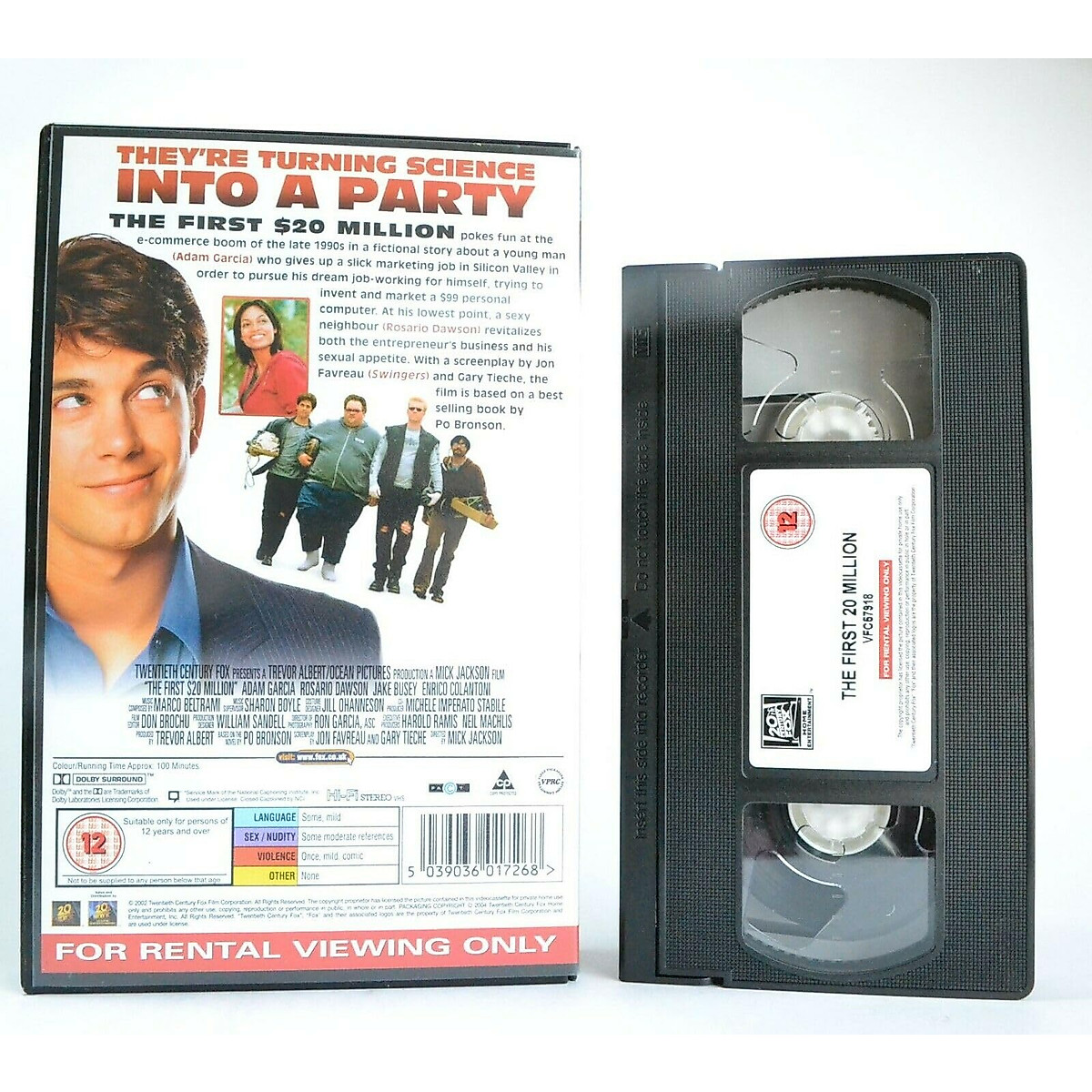 The First $20 Million: Based On P.Bronson Novel - (2002) Comedy - R.Dawson - VHS