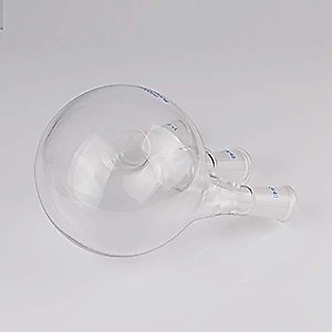 Labasics Glass 1000ml 3 Neck Round Bottom Flask RBF, with 24/40 Center and Side Standard Taper Outer Joint, 1000ml
