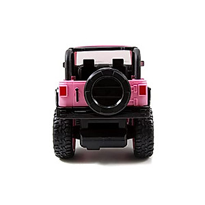Jada Toys GIRLMAZING Jeep R/C Vehicle (1:16 Scale), Pink, Standard