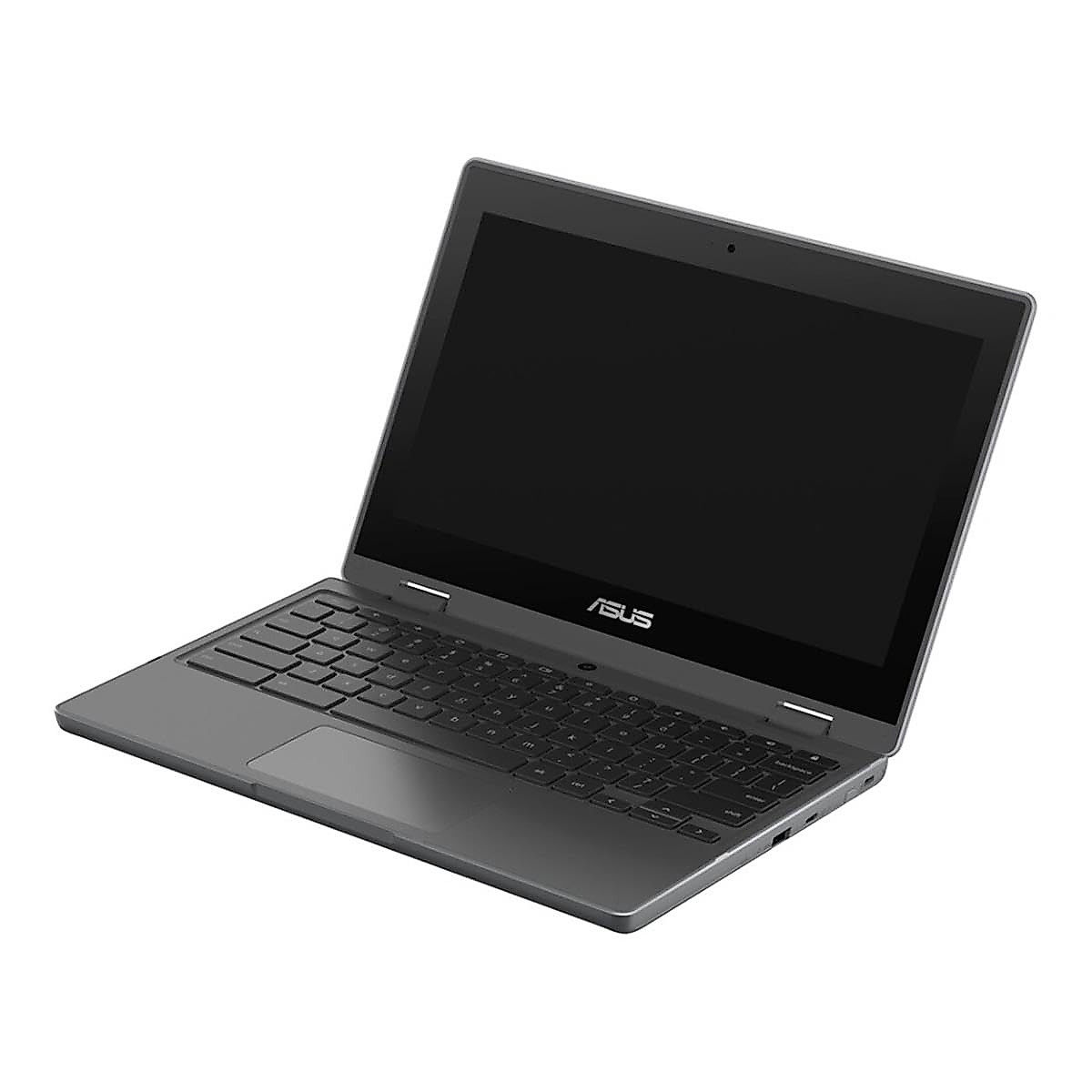 ASUS Chromebook Flip CR1 CR1100 11.6" HD 2-in-1 Touchscreen Notebook Computer, Intel Celeron N5100 1.1GHz, 4GB RAM, 32GB eMMC, Chrome OS, Dark Gray