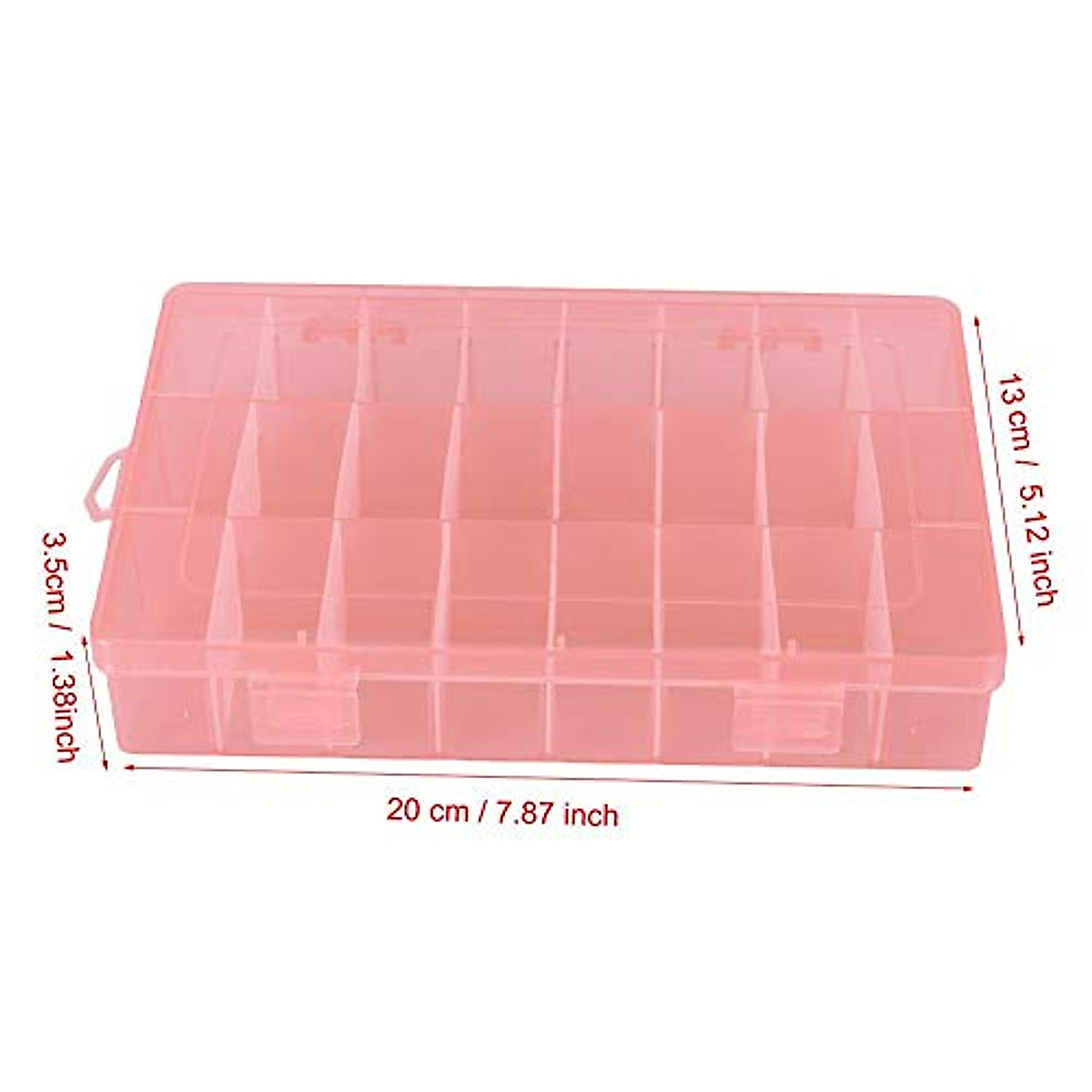 Jewelry Storage Box Jewelry Plastic Storage Box Plastic Storage Box Plastic Storage Storage Case for Beads Rings Earrings[4pcs]