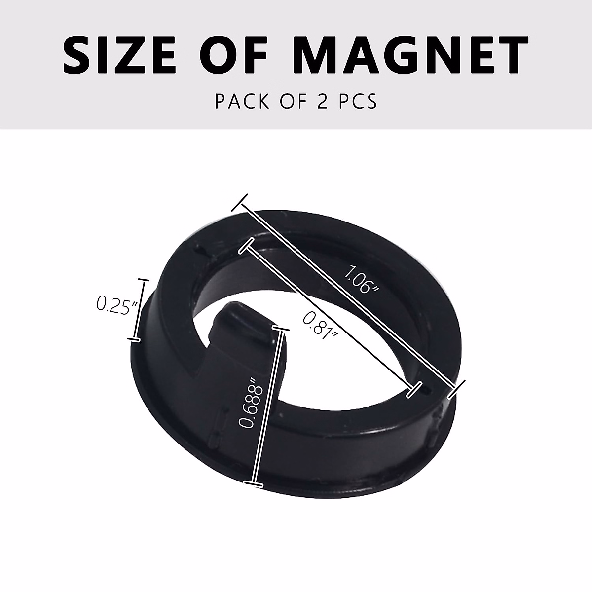 ZNTVW RP80977 Plumbing Magnet Replacement Kit Compatible with Delta Kitchen Faucet, Faucet Cleaning Magnet Installation And Removal Tool