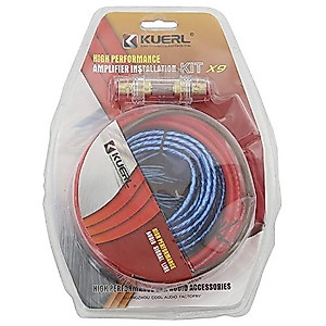 Car Power Amplifier Installation Kit 8/10 Gauge Automobiles Speaker Woofer Sub Woofer Cables Audio Wire Wiring Line with Fuse Suits