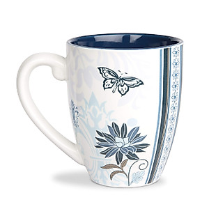 Pavilion Gift Company Blessing Ceramic Mug, 17-Ounce, Mark My Words,Multicolored