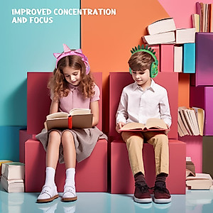 homicozy Kids Ear Protection,Noise Cancelling Sound Proof Headphones for Toddlers Children Teens,Sound Blocking Kids Hearing Protection Earmuffs for Concerts,Autism,Unicorn Gifts for Girls Age 1 Up