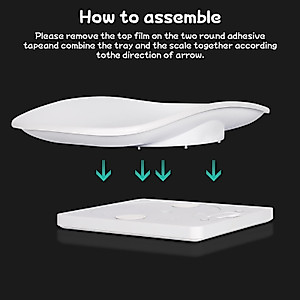 Digital Pet Scale, Puppy Scales for Weighing, Newborn Puppy Whelping Supplies, Accurate Small Animal Scale for Puppies/Kitten/Dog/Cat/Hedgehog, Multi-Function LCD Scale, Max 22lb,11.4inch