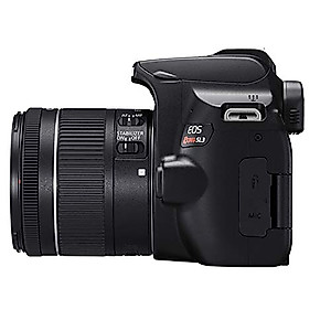 Canon EOS Rebel SL3 DSLR Camera w/EF-S 18-55mm F/4-5.6 STM Zoom Lens + 64GB Memory, Case, Tripod, Flash, Remote, and More (32pc Bundle)