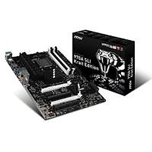 MSI Motherboard 970A SLI Krait Edition AMD FX AM3+ 970+SB950 32GB DDR3 SATA PCI-Express USB ATX Electronic Consumer Electronics