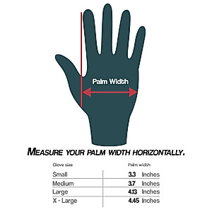 L3 Level 3 Nitrile Gloves - Professional Heavy Duty Disposable Gloves - Latex Free - Fits Snug - Box of 100
