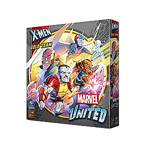 CMON Marvel United X-Men Gold Team Expansion | Tabletop Miniatures Game | Strategy Game | Cooperative Game for Adults and Kids | Ages 14+ | 1-7 Players | Average Playtime 40 Minutes | Made by CMON