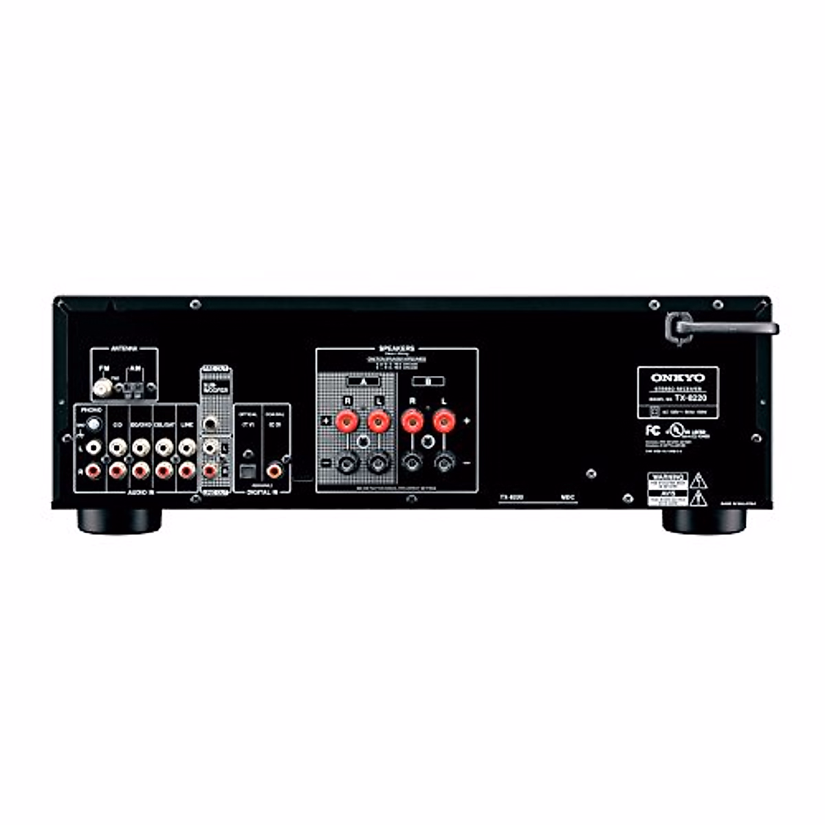 Onkyo TX-8220 2 Home Audio Channel Stereo Receiver with Bluetooth,black