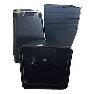 Set of 3 Trays Plus 54 POTS - 3.5" Square pots by Landmark Plastics