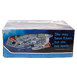 Polar Lights Star Trek USS Defiant 1:1000 Scale Snap Model Kit, Multicolor (POL952)