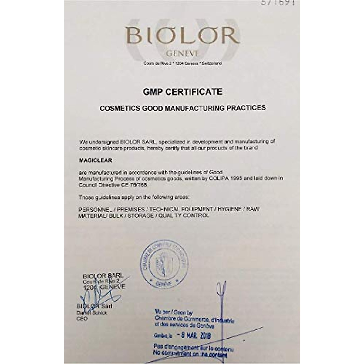 Luxury Dark spot remover for Face and Body Serum - Age spot corrector Acne scar - Anti aging - Bleaching Vitamin C organic Swiss brand Magiclear 30 ml