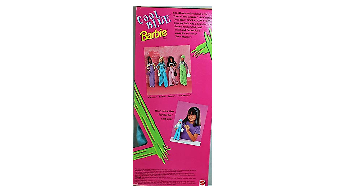 Shop Vintage 1997 Cool Blue Barbie Doll