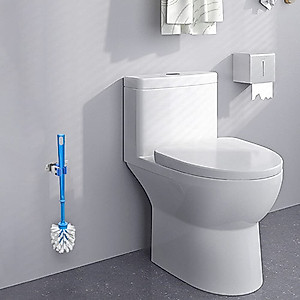 Ikasus Heavy Duty 5PCS Broom and Mop Holder, Orange, Stainless Steel