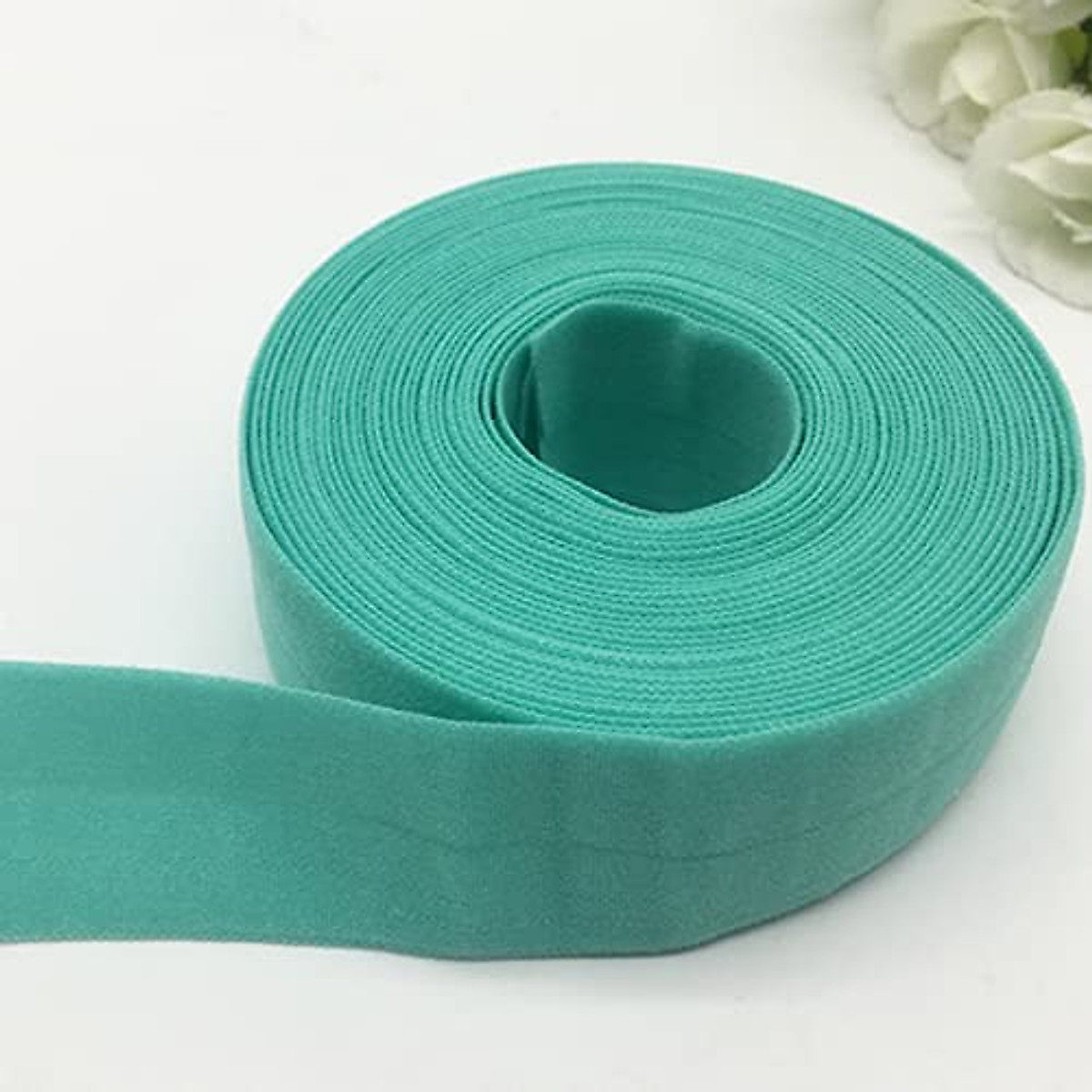 5yards/Lot 25mm Elastic Band Fold Over Lace Elastic for Sewing Trim Waist Band Garment Accessory Ribbon