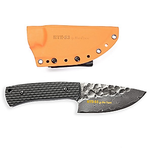 Route 83 Knives by Moe Cason EDC Every Day Chef Damascus Steel with Sheath