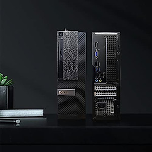 Dell PC Desktop Computer Black Treasure Box – Intel Quad Core i5 up to 3.60GHz, 16GB Memory, 512GB SSD, WiFi & Bluetooth, Keyboard & Mouse, DVD, Windows 10 Pro 64-bit (Renewed)