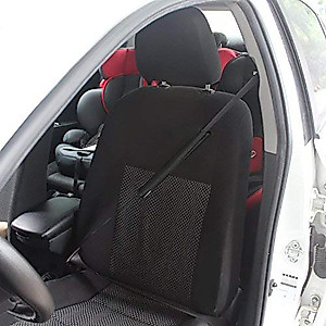 GAMPRO Car Seat Belt Pad Cover, 2-Pack Soft Car Safety Seat Belt Strap Shoulder Pad for Adults and Children, Suitable for Car Seat Belt, Shoulder Bag, Backpack (black, 2 pack)