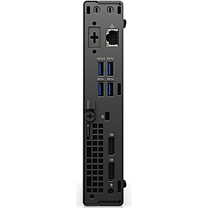 Dell OptiPlex 3090 Micro Home & Business Mini Desktop (Intel i5-10500T 6-Core, 8GB RAM, 2TB HDD (2.5), Intel UHD 630, WiFi, Bluetooth, USB 3.2, Display Port, Black, Win 11 Home) (Renewed)
