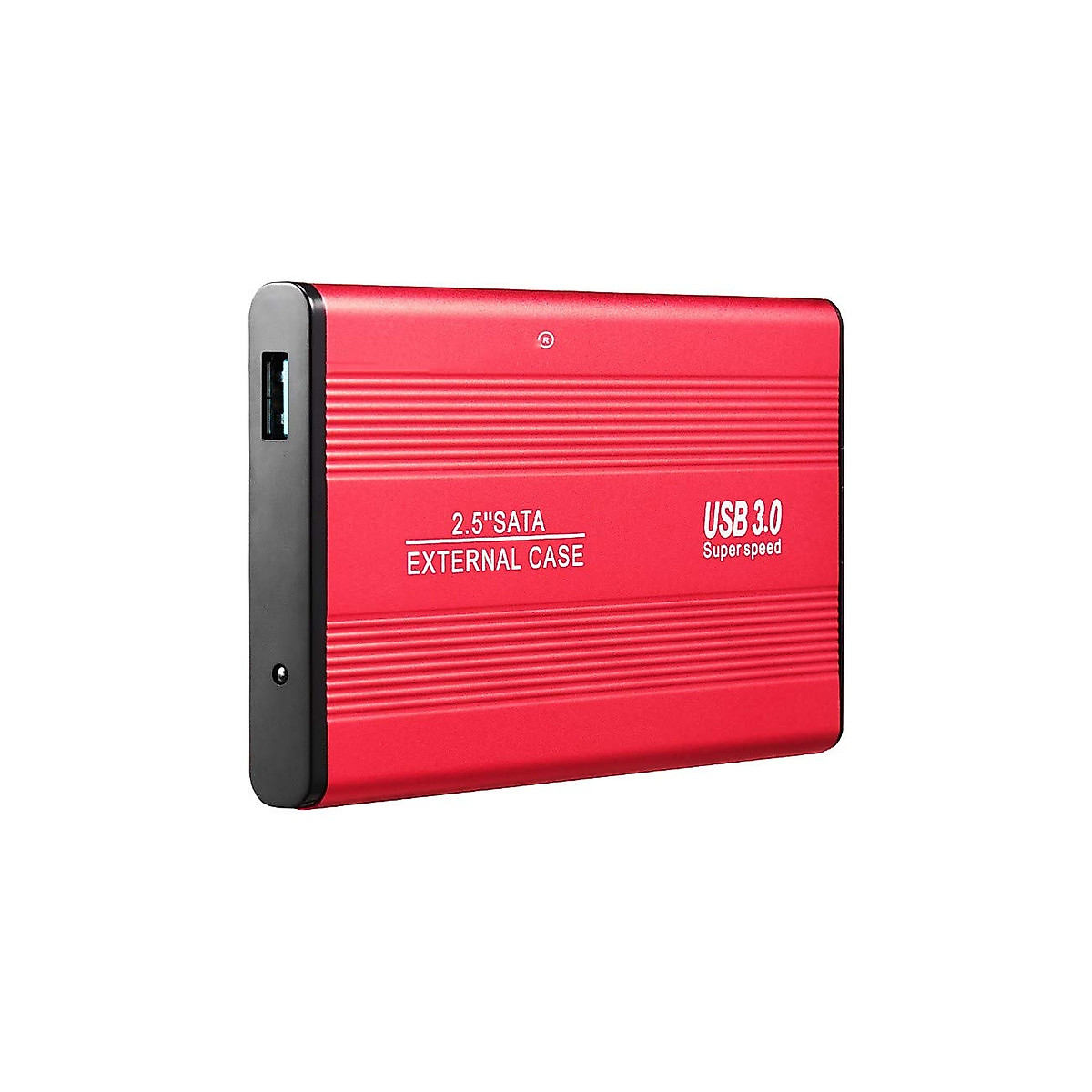 500GB/1TB/ 2 TB Rugged Mini USB 3.0 Portable 2.5 Inch Shock, Drop and Crush Resistant External Hard Drive,Ultra Slim Aluminum HDD, Ssd Hard Drive for PC, Mac, TV,PS4,Xbox - Red