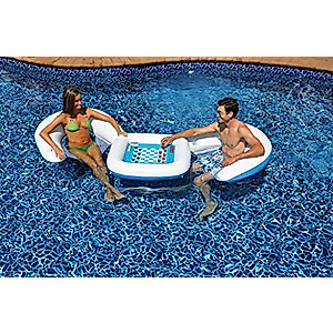 Swimline Game Station Set with Waterproof Playing Cards, white/blue (90675)