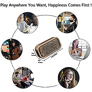 CP3 Fidget Slider EDC Adult Metal Fidget Toys ADHD Tool Anxiety Stress Relief Toys Fun Office Desk Toys Gifts for Boyfriend and Father (Vortex)