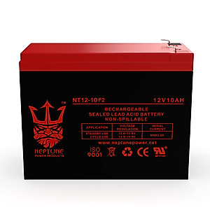 Neptune Power Products replacement 12V 10AH Replacement for SHOPRIDER Echo 3 SL73 Battery - 2 Pack