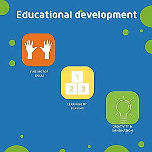 Geomag Premium Swiss-Made MagiCube 8-Piece Magnetic Stacking Cubes Building Set, Toddlers & Kids Ages 1-5, STEM Educational Toy, Creativity, Imagination, Early Learning Fun, Crystal Packaging