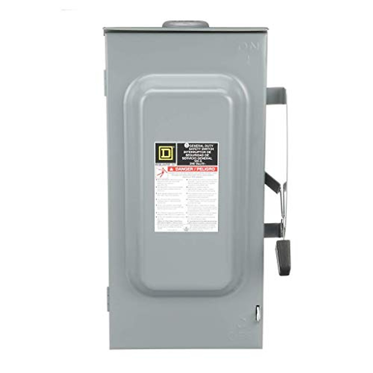 Square D - D323NRB 100-Amp 240-Volt 3-Pole Fusible Outdoor General Duty Safety Switch, ,