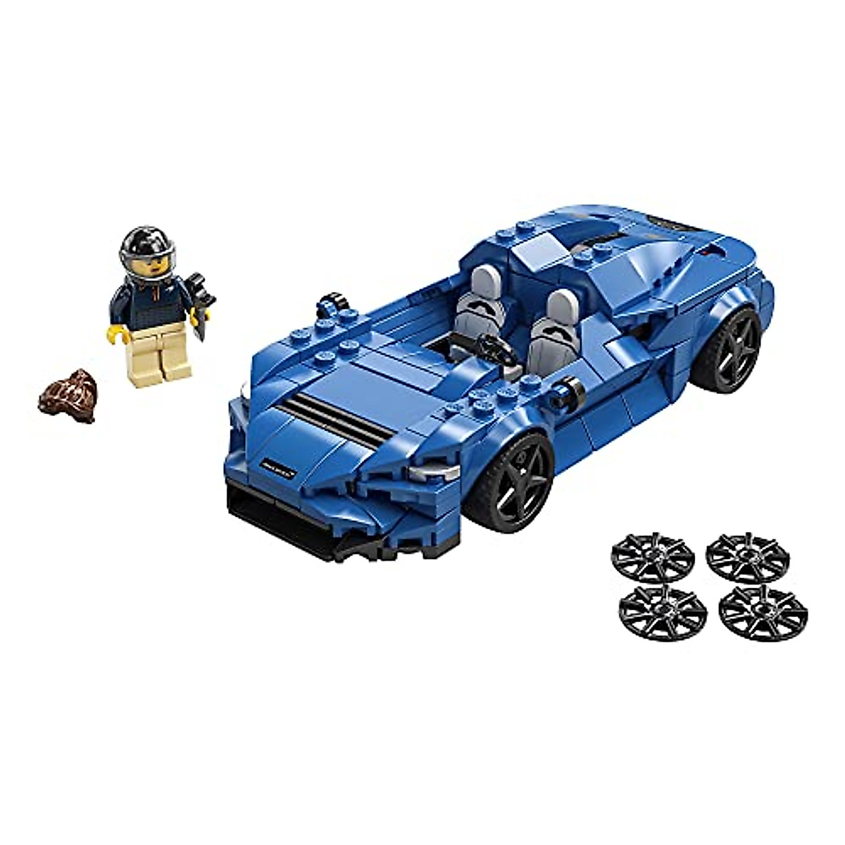 LEGO Speed Champions McLaren Elva 76902 Building Kit; Top Toy Car; Cool Toy for Kids; New 2021 (263 Pieces)