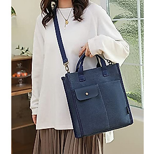 Canvas Tote Bag Women Casual Satchel Bag Handbag Fashion Stylish Crossbody Bag