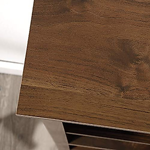 Sauder 5 Shelf Bookcase, Grand Walnut Finish