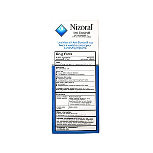 Nizoral Anti-Dandruff Shampoo with 1% Ketoconazole, Fresh Scent, 7 fl oz (2 Pack)