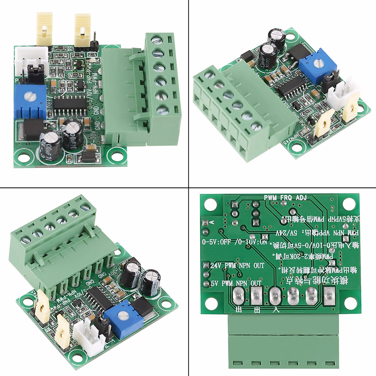 0-5V/0-10V Converter Module Analog Input Voltage to PWM 2KHZ-20KHZ