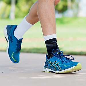 DonJoy Advantage DA161AV03-BLK-M Ankle Sleeve with Figure 8 Straps for Sprains, Strains, Lateral Support, Open Heel, Black, Medium fits 8.5", 9.5"