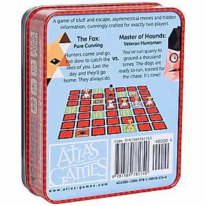Atlas Games Hounded: Two-Player Tabletop Game