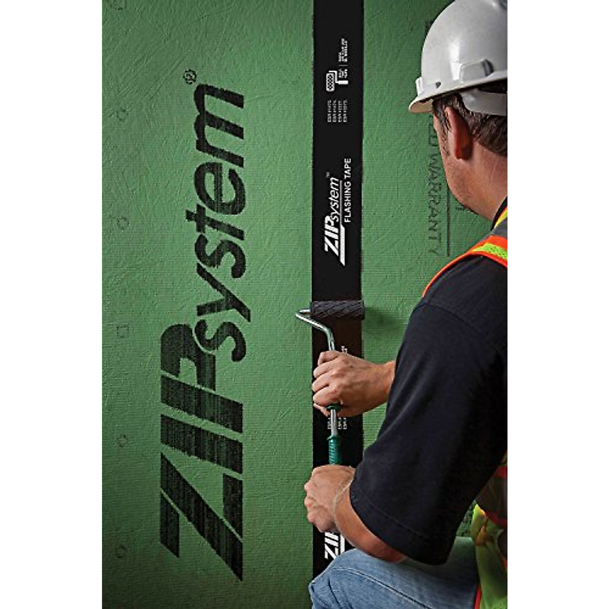 ZIP System Huber Flashing Tape | Self-Adhesive Flashing for Doors-Windows Rough Openings (3.75" x 30')