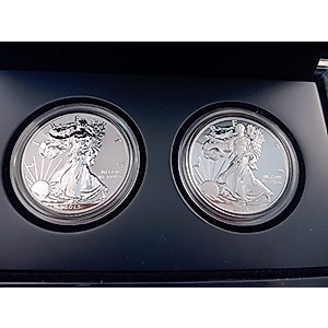 2013 W Silver Eagle Two coin West point mint reverse proof set