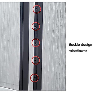 SXFYWYM Floor-Standing Metal Garment Rack, Clothes Shelves Heavy Duty Black 6 Way Rack, Adjustable Lifting Retail Clothing Rack Hanging Clothes Racks, Rack for Hanging Clothes Retail Display