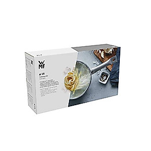 WMF Sauce pan Ø 12 cm Approx. 0,7l Mini Stackable Pouring Rim Cromargan, One, Grey