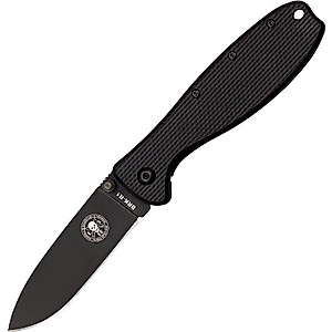 BLUE RIDGE Knives Zancudo Black/Black Framelock Folder