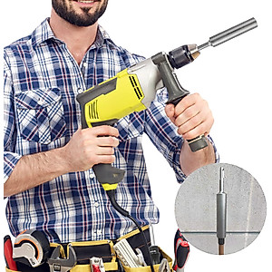 SDS-Plus Ground Rod Driver for 5/8 Inch and 3/4 Inch Ground Rods,Fits for Any SDS-Plus Rotary Hammer Drills with Flexible Vinyl Protective End Cap