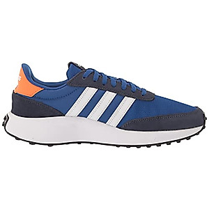 adidas Men's 70s Running Shoe, Team Royal Blue/White/Impact Orange, 13