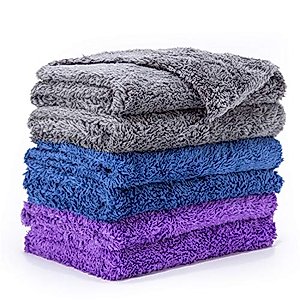 YLYDMY Microfiber Towels for Cars，Cars Drying Towel Professional Microfiber Cleaning Cloth for Cars Polishing Washing and Detailing (16x16 in. Pack of 6)