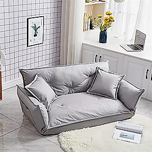 JYDQM Folding Sofa Couch Floor Sofa Bed 5 Position Adjustable Lazy Sofa Furniture Living Room Reclining