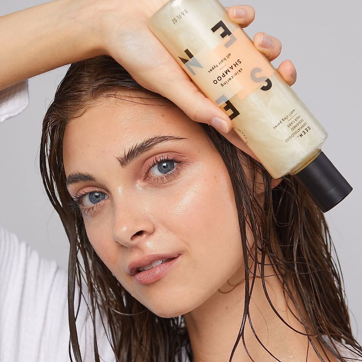 SEEN Shampoo & Deeper Conditioner - Scented - Non-Comedogenic & Sulfate-Free Hair Shampoo & Conditioner- Dermatologist-Developed - Safe for Sensitive & Acne Prone Skin