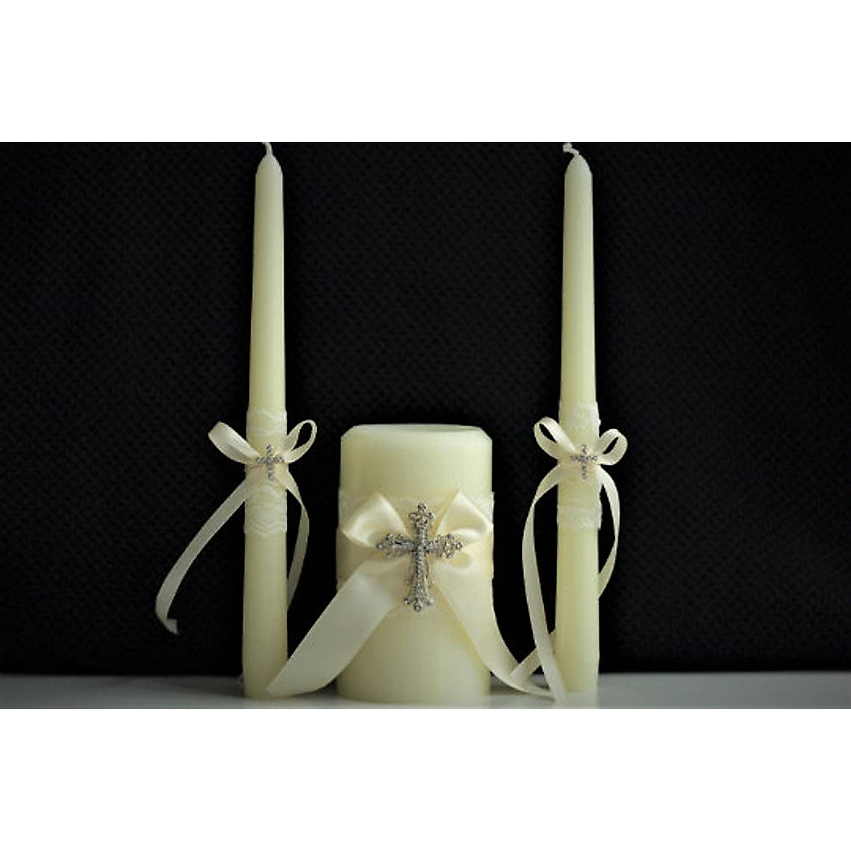 Flower Girl Basket and Ring Bearer Pillow Set, Flower Girl Baskets, Ivory Wedding Basket, Ivory Ring Pillow, Ringkissen, Lace Wedding Pillow (White, 1 Pillow)