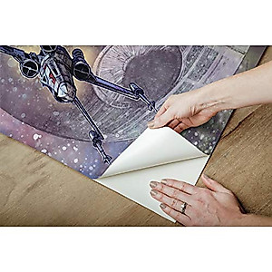 Star Wars Original Trilogy Blue Peel & Stick Wall Mural by RoomMates, RMK11456M